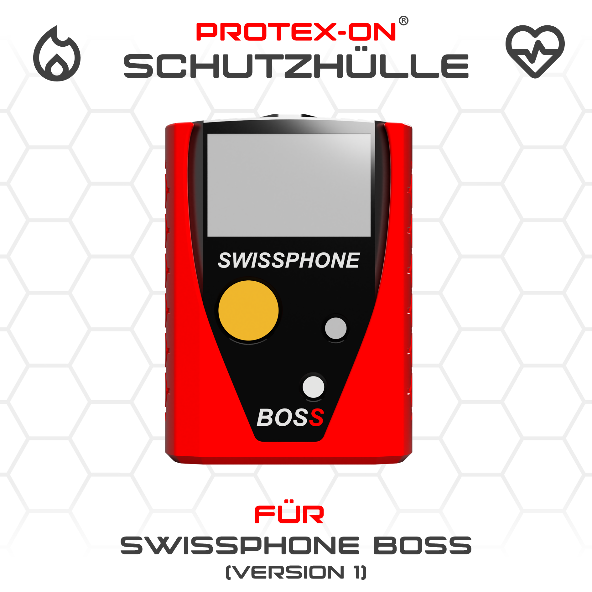 Swissphone Boss Holster – PROTEX-ON